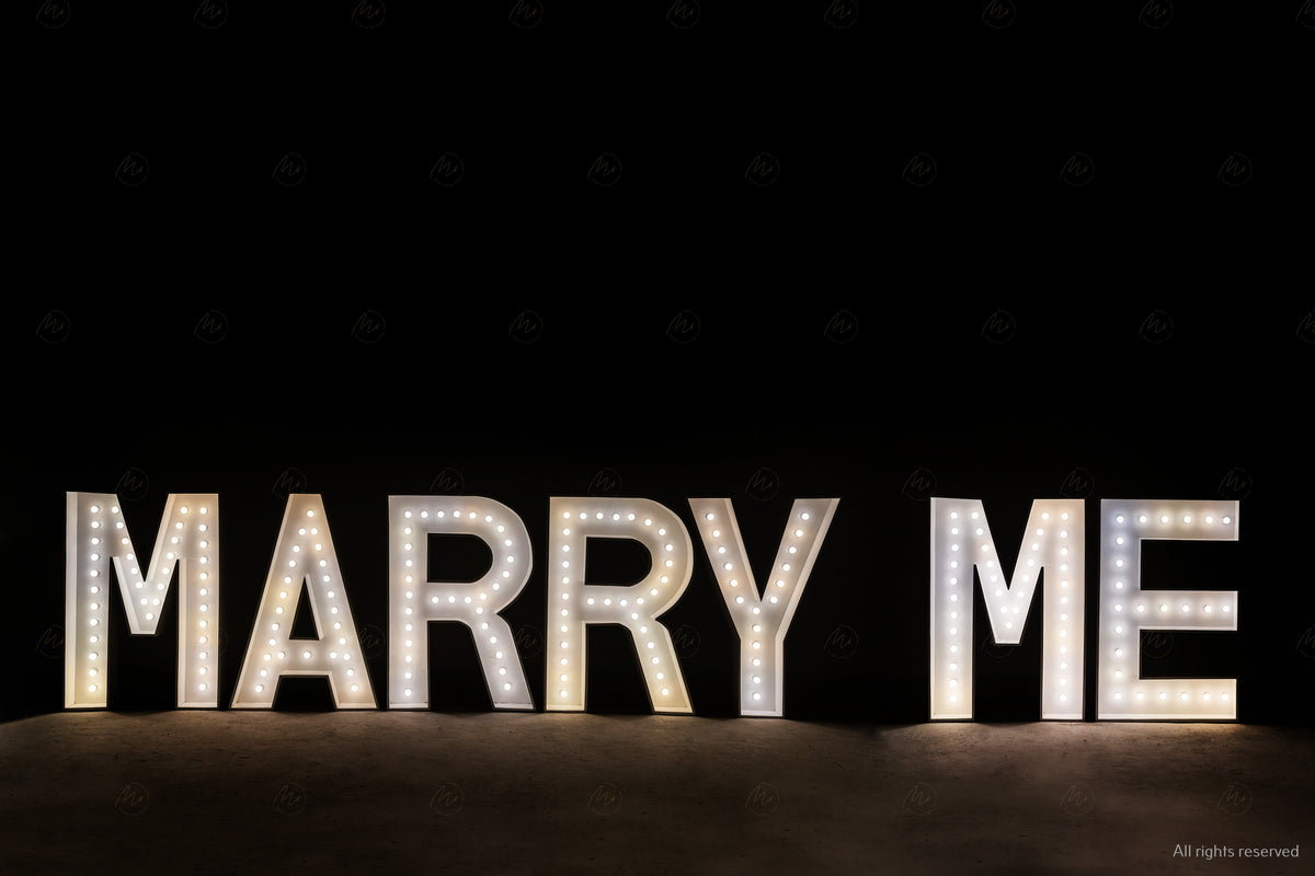 Marquee letters - Large – Mangalasootra